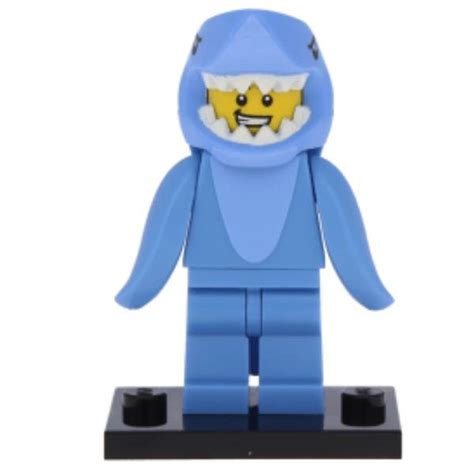 Lego Shark Suit Guy Minifigure Series Review Off
