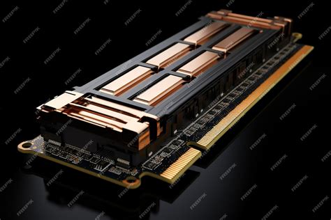 premium vector latestgeneration 16 gb ram module for desktop computer