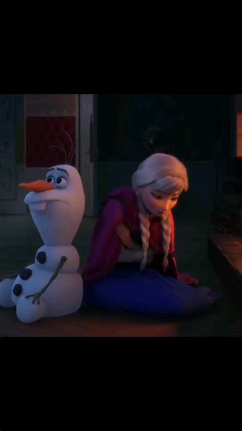 Feelings Bleed On Instagram Olaf And Anna ️ One Of My Favourite Scenes ️ Is It Yours Too Movie