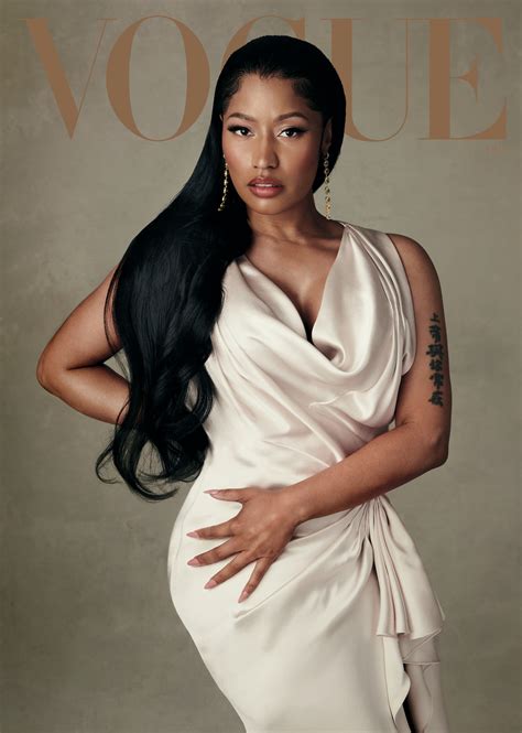 Nicki Minaj On Motherhood Marriage And Verse Making For Vogues
