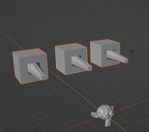 Modeling Link Object Data To Extrude Multiple Meshes But Then Have