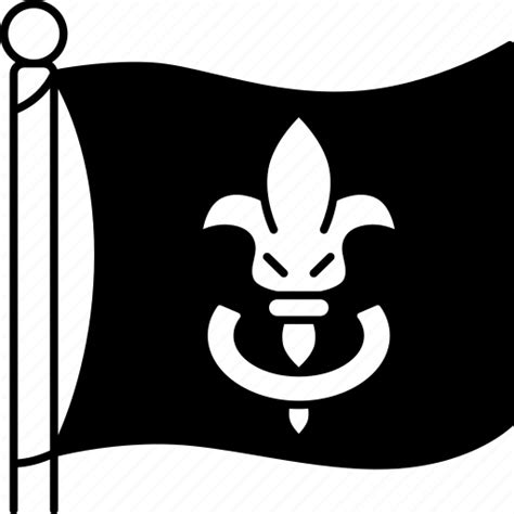 Scout Flag Badge Emblem Sign Icon Download On Iconfinder