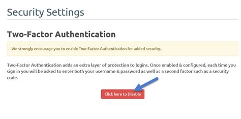 How Do I Disable Two Factor Authentication For My Login Pac Web