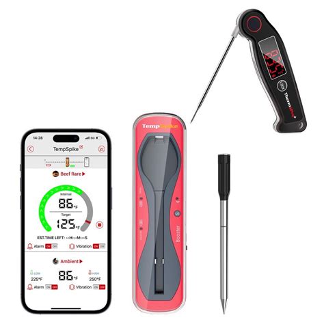 Thermopro Truly Wireless Meat Thermometer Tempspike With Waterproof Digital Instant Read