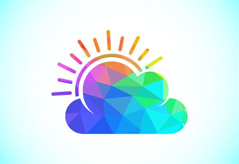 추상 다각형 태양 로고 디자인 태양 햇살 아이콘 기하학적 삼각형 모양 0명에 대한 스톡 벡터 아트 및 기타 이미지 0명 개념 개념과 주제 Istock