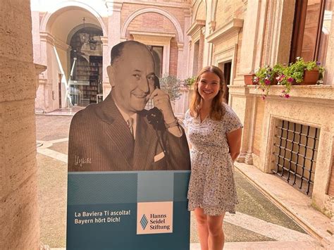 Rome International Scholar Interns At The Hanns Seidel Foundation In Rome News Notre Dame
