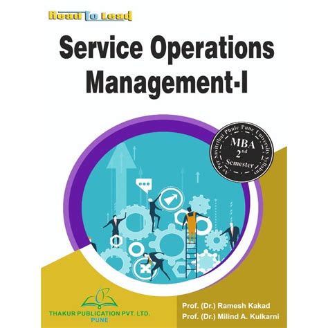Service Operations Management 1 Book For Mba 2nd Semester Sppu