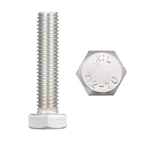 Tornillo Hexagonal Exterior De Acero Inoxidable Din933 304 Maboto