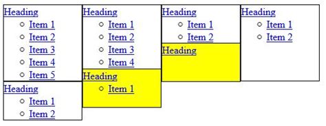 Html Css Grid Push Rows To Top Based Off Content Stack Overflow