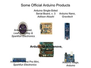 Arduino And Open Hardware Ppt
