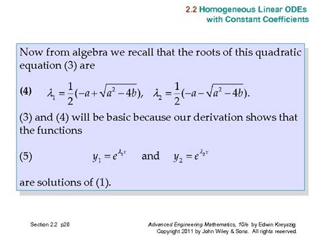 Part A Ordinary Differential Equations Odes Part A