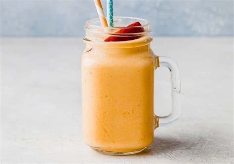 Vegan Peach Banana Coconut Smoothie Recipe Vegan Girls Guide