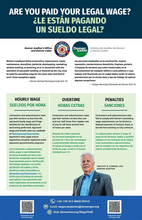 Prevailing Wage City And County Of Denver