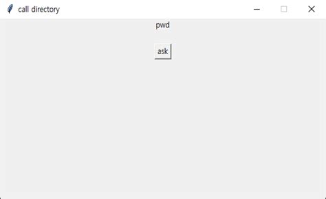 Python Tkinter로 Gui 코딩 10 폴더 위치 선택 창 띄우기 네이버 블로그