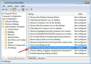 Shake To Minimize How To Disable It On Windows