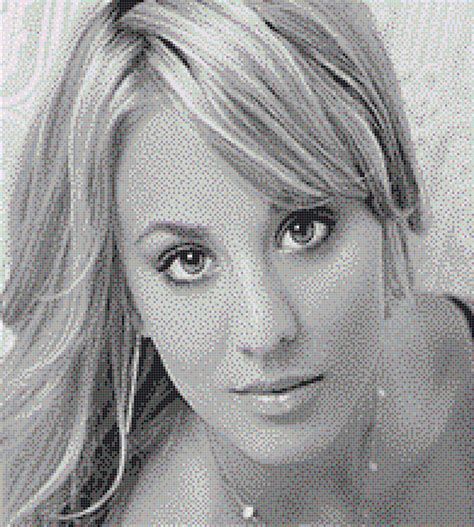 Kaley Cuoco Dowel Art