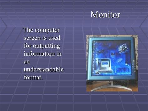 computer hardware component ppt