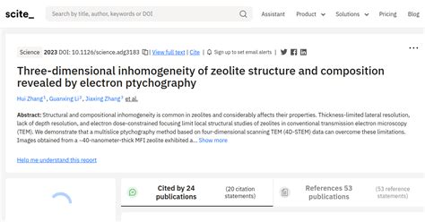 Three Dimensional Inhomogeneity Of Zeolite Structure And Composition Revealed By Electron