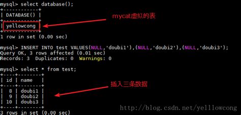 mycat之全局表 yellowcong mycat 全局表 csdn博客