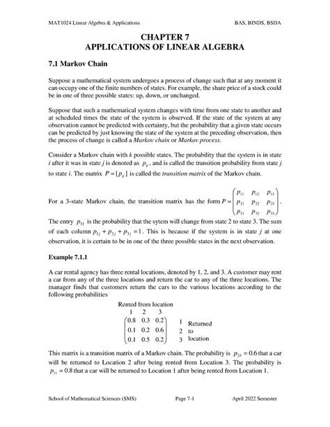 lecture notes chapter 7 mat1024 la chapter 7 applications of linear