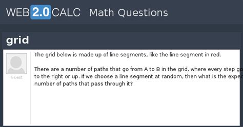 View Question Grid