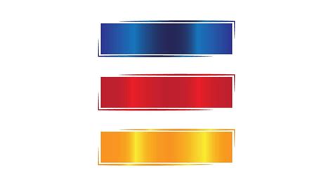 Set Of Three Colorful Banners Three Sets Of Colorful Text Boxes