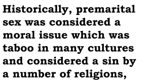 Pre Marital Sex Pptx