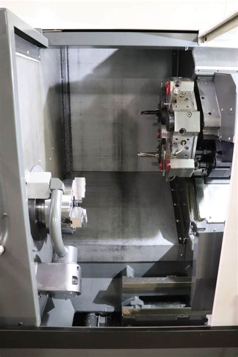 Haas St 15y Cnc Lathe W Bar Feeder 2020 Only 32 Cut Hours The