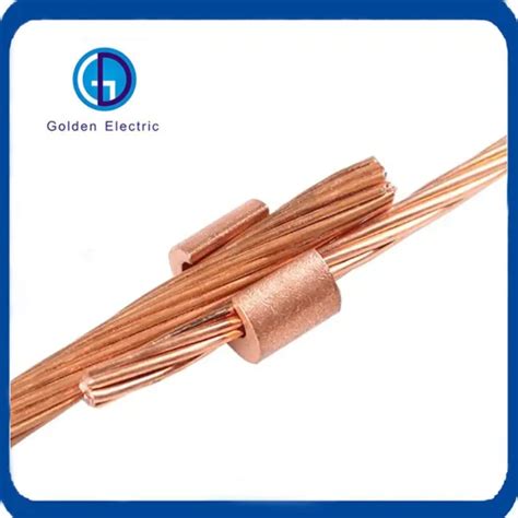 Copper C Clamp Grounding System C Type Clamp Crimp Connector For Earthing Protection Clamp For
