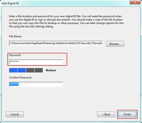 How To Create Digital ID In Adobe Acrobat XI Pro