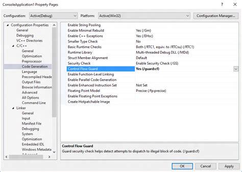 Control Flow Guard For Platform Security Win Apps Microsoft Learn