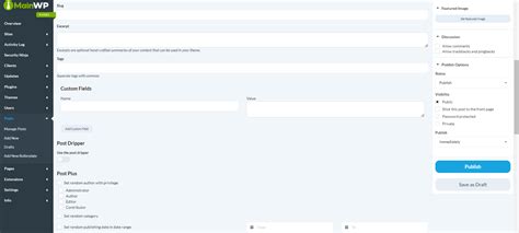 MainWP Post Dripper Extension - MainWP WordPress Management