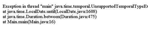 java data type how to create duration from seconds