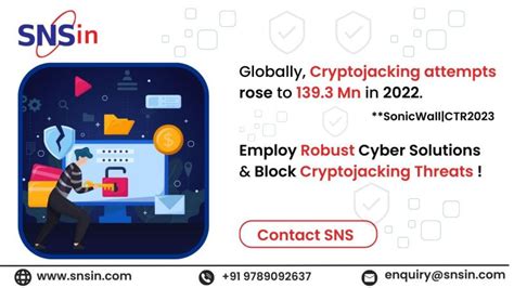 Secure Network Solutions India Private Limited On Linkedin Cryptojacking Robustcybersolutions