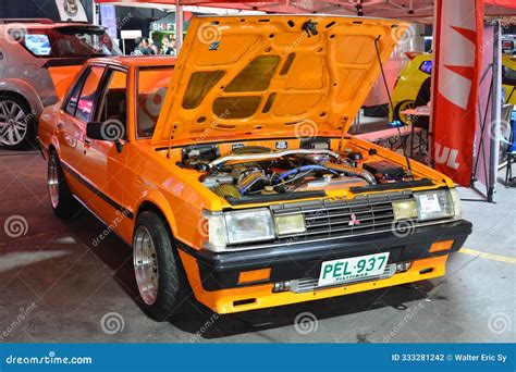 Mitsubishi Lancer At Wheels United Expo In Quezon City Philippines