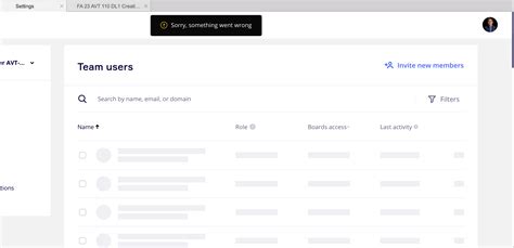 RESOLVED Cannot See Team Users Sorry Something Went Wrong Error Miro