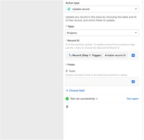 linking existing records using automations airtable support