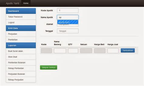 Aplikasi Inventory Dengan Codeigniter Barcode Poledoctors