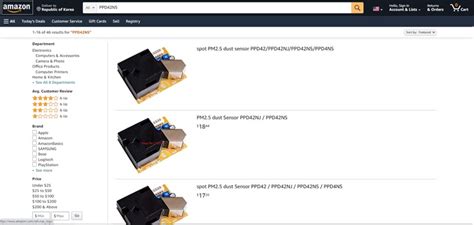 Ppd42ns Fine Dust Sensor Arduino Sensors For Everyone
