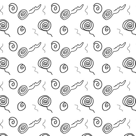 Premium Vector Pattern With Abstract Elements Circles Spirals And Winding Lines