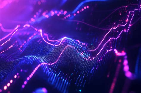 Ai Inspired Futuristic Interface With Glowing Hud Elements Deep Data Visualization Dynamic