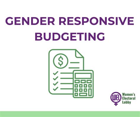 Gender Responsive Budgeting Womens Electoral Lobby