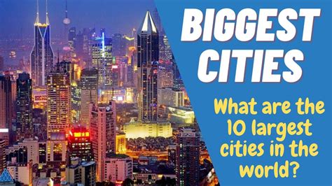 Largest Cities In The World
