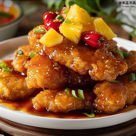 Generate A Realistic Image Of Songshu Guiyu A Chinese Dish The Image