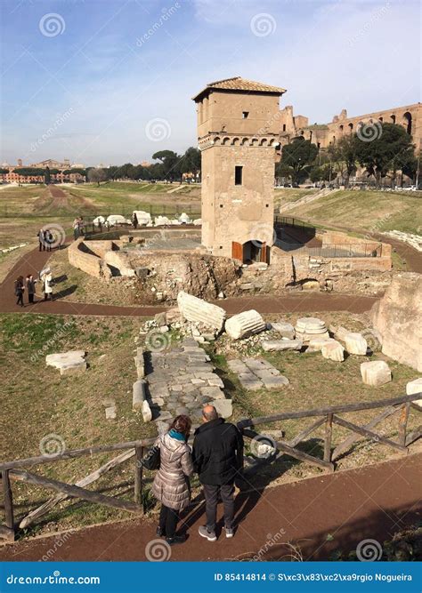 Circo Massimo Editorial Stock Image Image Of Cityscape 85414814