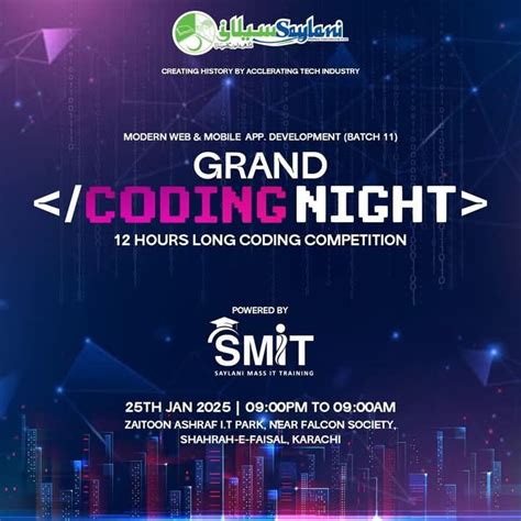 Alhan Dilshad On Linkedin Hackathon Codingnight Saylaniitpark Learningandgrowth