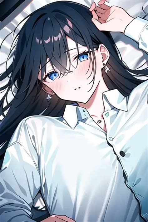 Anime Girl Laying Down