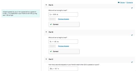 Solved I Need Help Figuring Out Part E How Many Seconds