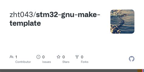 Github Zht043stm32 Gnu Make Template