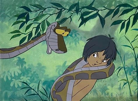 1967 Rare Walt Disney Jungle Book Mowgli Kaa Original Production